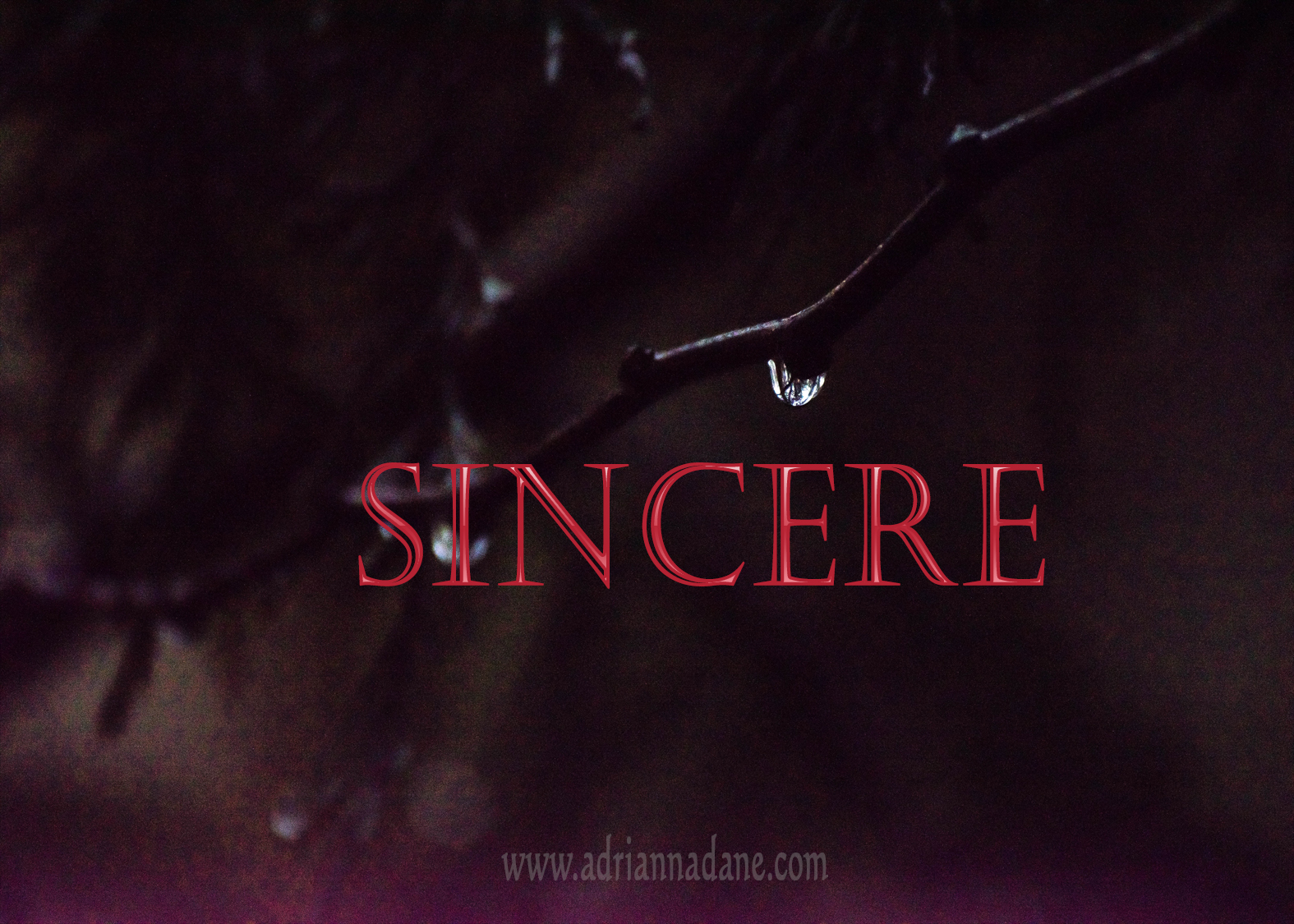 Word Drops: Sincere – Eclectic Alchemy